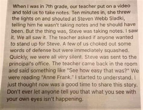 Participant Our Leaders Dont Expect Hesitation From Us Or To Hear A