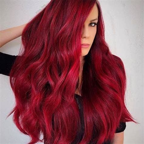 Ruby Red Hair Dye Adore Kaan Photography