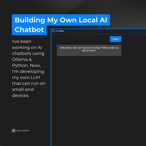 Ai Machinelearning Chatbot Artificialintelligence Python Tarun Km