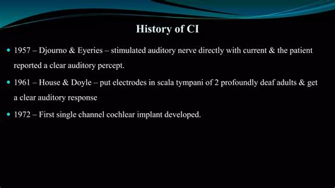 Cochlear Implant Surgery Pptx