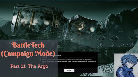 Battletech Campaign Mode Playthrough Walkthrough Part 11 The Argo Youtube