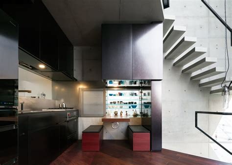 Humble Homes A Small Angular Concrete Home Set On A Busy Street In Tokyo