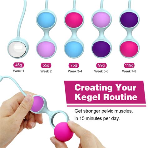 Bladder Control Pelvic Floor Exercises Kegel Ball Set For Women Yosposs