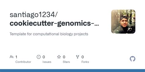 github santiago1234 cookiecutter genomics project template for