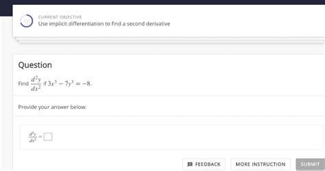 Solved Current Objective Use Implicit Differentiation To