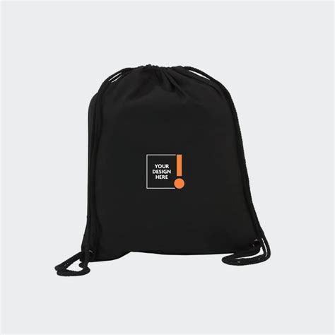 Eco Neutral Cotton Drawstring Bag Printsouq