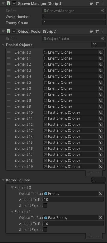 Activate Random Enemies With Object Pooling Unity Engine Unity