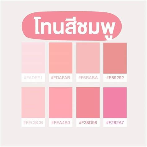 Pink Color Palette