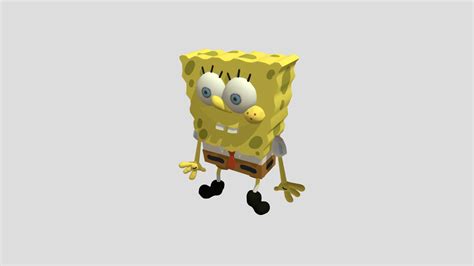 Spongebob Pose Download Free 3d Model By Romyblox1234 [cbadd18] Sketchfab