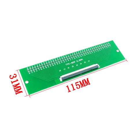 Adapter Fpc Board 0 5mm 80p Ffc Connector Pcb Breakout • Mktechnic