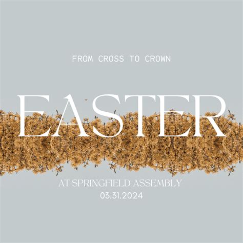 Easter Sunday Springfield Assembly Of God