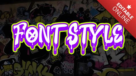 Estilo De Letra Generador De Efectos De Texto