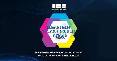 Mee Industries Meefog® Winner Of Energy Infrastructure Solution Of The