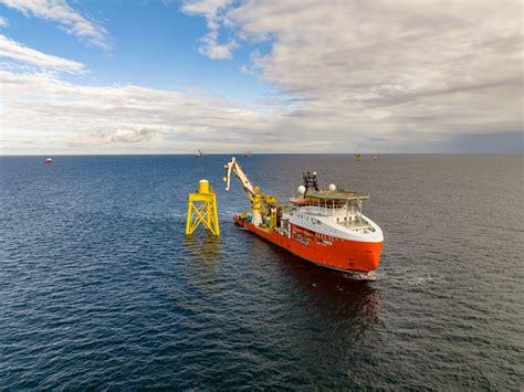 First Ten Jacket Foundations Installed At Neart Na Gaoithe Offshore Wind Farm Offshore Wind