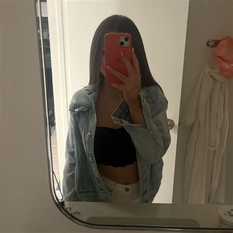 Pilcro Light Blue Denim Jean Jacket From Depop