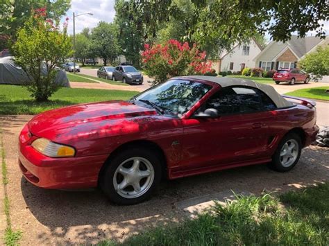 Used 1995 Ford Mustang Gt Convertible Rwd For Sale With Photos Cargurus