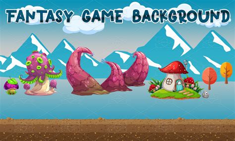 Fantasy Game Background Gamedev Market