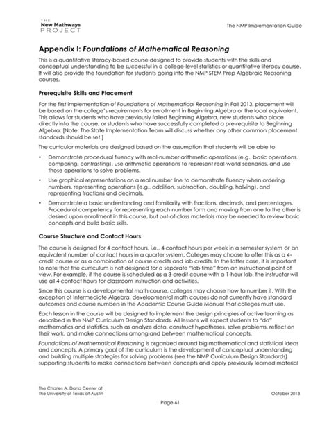 Foundations Of Mathematical Reasoning