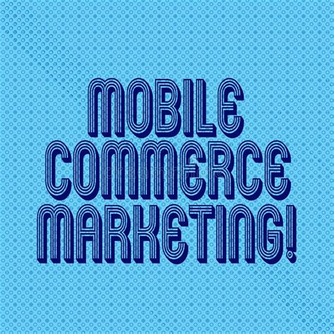 Handwriting Text Writing Mobile Commerce Marketing Concept Meaning