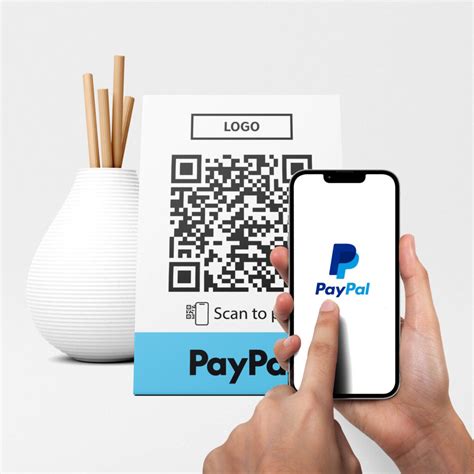 Paypal Pay Qr Code Table Tent Truzzer