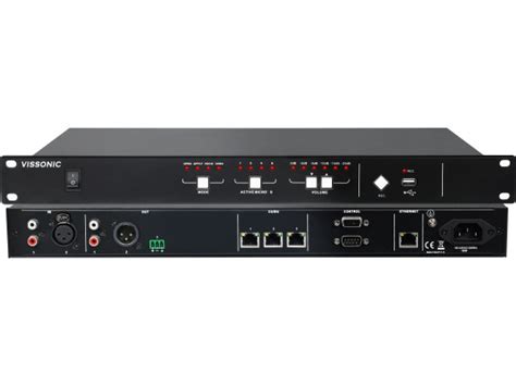 Vissonic Full Digital Networked Conference Main Unit Polar