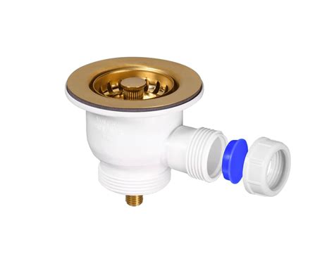 Mcalpine Mini Basket Strainer Waste Mbs85pvd Get My Taps