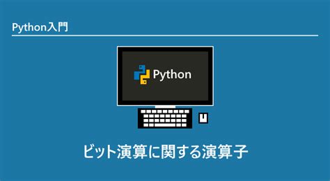 Python ビット演算に関する演算子
