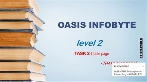 Tharun Muntha On Linkedin Internship Oasisinfobyte Oasis Github