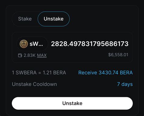 Bera Staking Guide 🐻 Berachain Core Docs