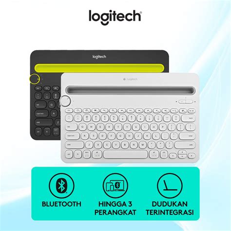 Jual Logitech K480 Keyboard Wireless Bluetooth Multi Device Garansi 1 Tahun Shopee Indonesia
