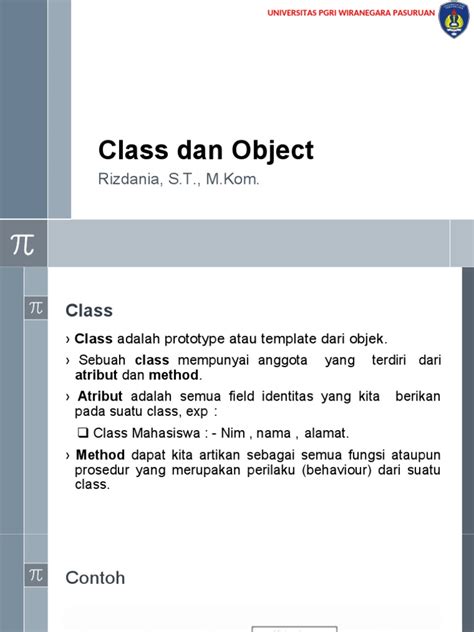 02 Class Dan Object Pdf