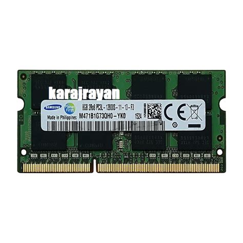 رم لپ تاپ 8 گیگ سامسونگ Ddr3 Pc3l 1600 12800 Mhz 1 35v فروش قطعات لپ تاپ قطعات لپ تاپ در کرج