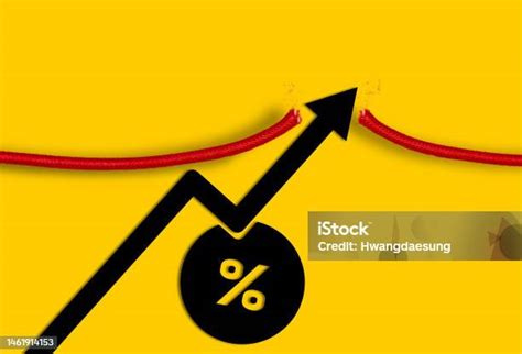 백분율 기호 및 화살표 위로 금융 성장 금리 인상 인플레이션 높은 가격 및 세금 인상 개념 가격에 대한 스톡 사진 및 기타 이미지 Istock