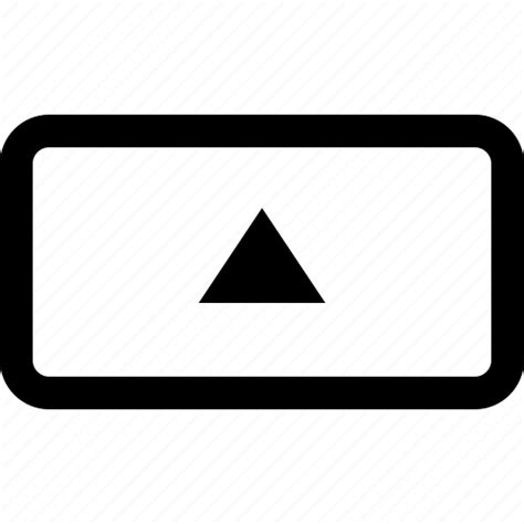 Arrow Key Keyboard Up Icon Download On Iconfinder