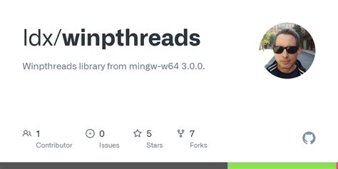 Github Ldxwinpthreads Winpthreads Library From Mingw W64 300