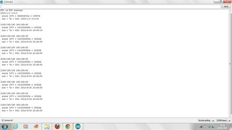 Problem Interfacing The Ds1307 With The Arduino Duemilanove General