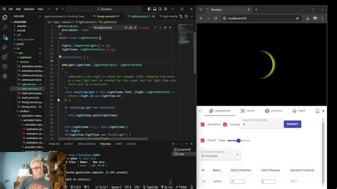 Angularthreejs Video 212 Light Service 03 Youtube