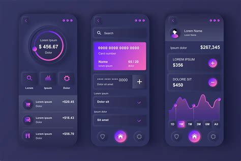 Online Banking Ui Ux Template Design Graphic By Artory Creative Fabrica