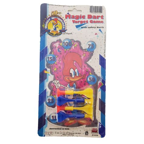 Vintage 1987 Woody Woodpecker Magic Dart Target Game Nokomis