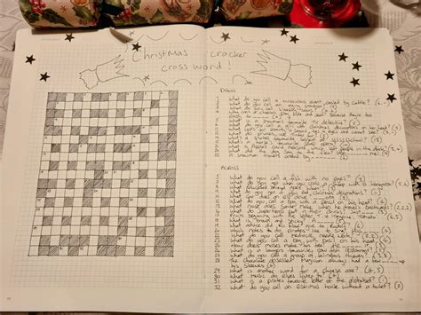 Christmas Cracker Joke Crossword R Puzzles