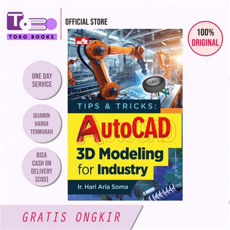 jual tips and tricks autocad 3d modeling for industry kab tangerang