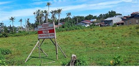 Warga Tambi Mamuju Pasangi Spanduk Lokasi Penolakan Pembangunan Jalan Arteri Tahap Ii Tribun