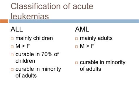 Lesson 4 Leukaemia Ppt