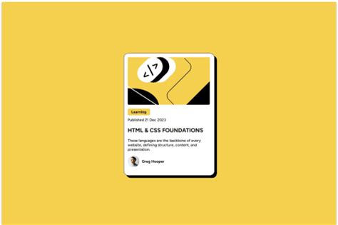 Frontend Mentor Blog Preview Card Html And Css Coding Challenge Solution