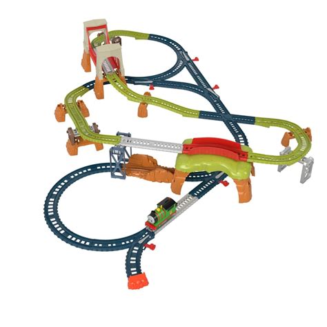 Mattel Thomas And Friends Percy 6 In 1 Train Track Set With Motorized Engine Hhn26 Toys Shop Gr