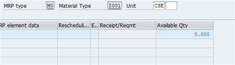 In Md04 How To Hide Or Block Material Memo Use Sap Community