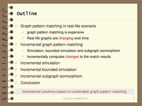 ppt incremental graph pattern matching powerpoint presentation free