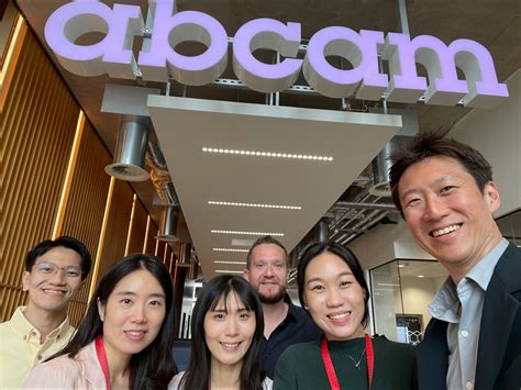 Ryan Chong Phd On Linkedin Our Team Representing Apac In Cambridge Uk For Abcams Quarterly