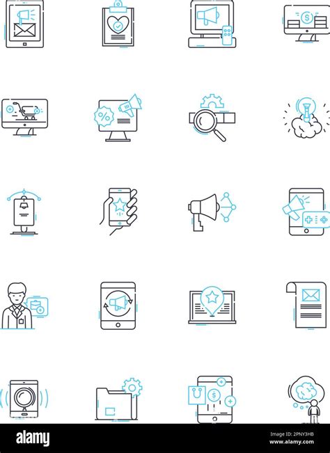 Product Design Linear Icons Set Innovation Aesthetics Usability Simplicity Creativity
