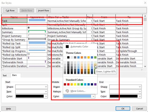 Fun With Formatting Of The Gantt Chart View